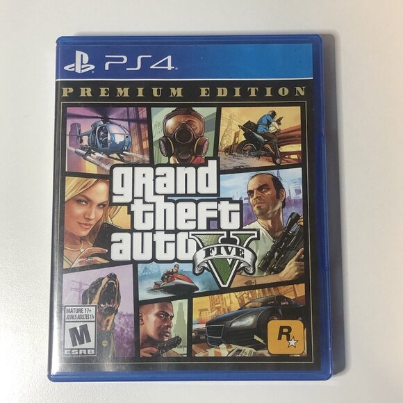 Video Games & Consoles | Grand Theft Auto V Premium Edition Sony ...